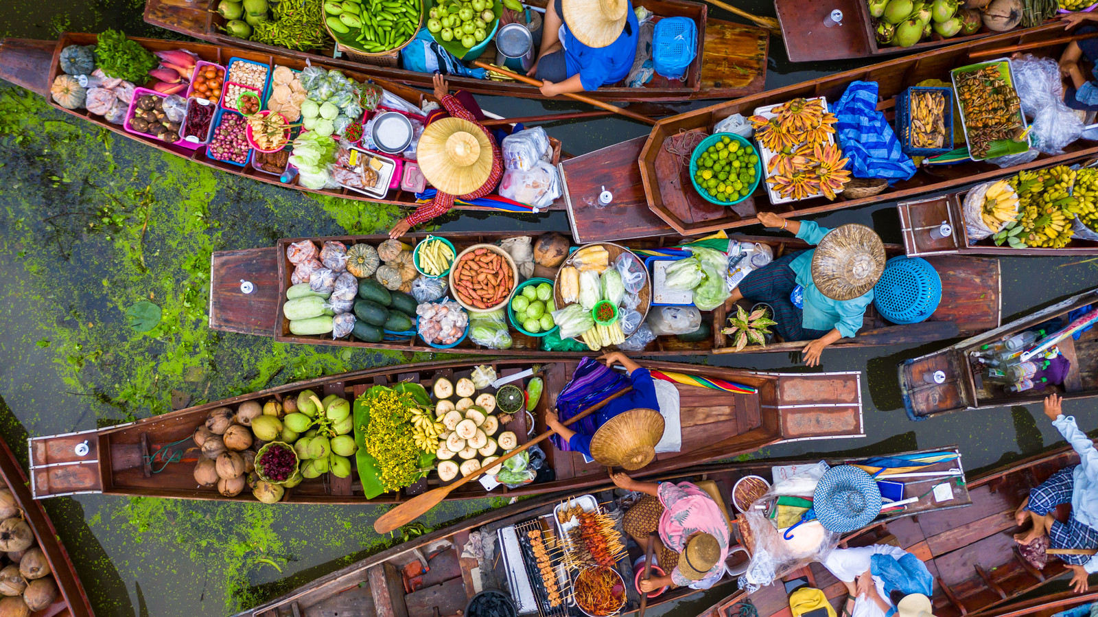 10 marchés flottants à découvrir - Office National du Tourisme de Thaïlande